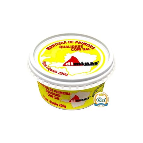 Manteiga Pote Csal Diminas 200g Rei Distribuidora