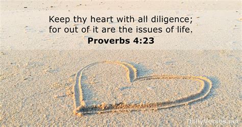 Proverbs 4 23 Bible Verse Kjv