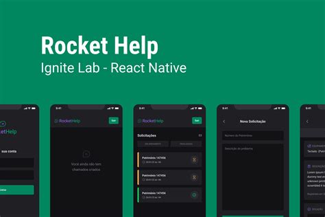 GitHub Lipersilva Rockethelp Projeto Desenvolvido Durante A Ignite Lab Utilizando O React Native