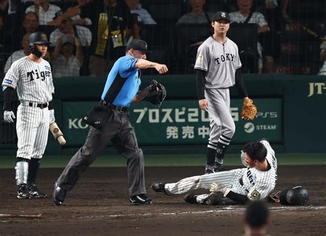 【巨人】甲斐拓也「絶対タッチしてます。先にタッチしてます」クロスプレー判定に「自信あります」 プロ野球写真ニュース 日刊スポーツ