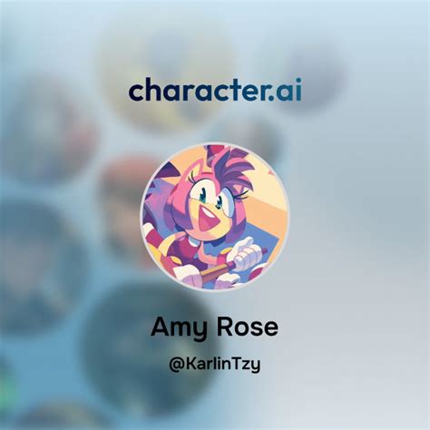 Chat With Amy Rose Characterai Ai Chat Reimaginedyour Words