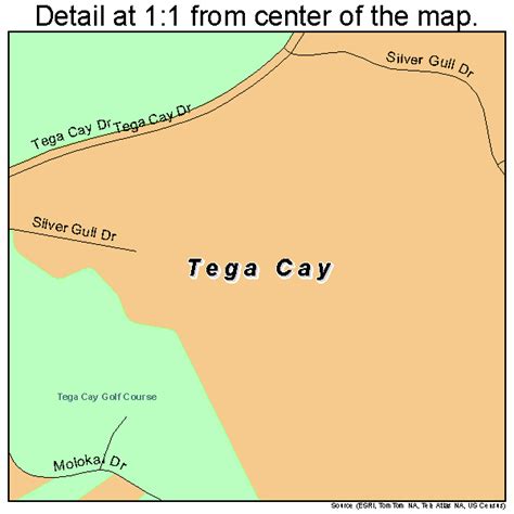 Tega Cay South Carolina Street Map 4571417