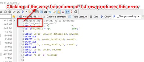 Query Editor Produces Crash List Index Out Of Bounds · Issue 780 · Heidisqlheidisql · Github
