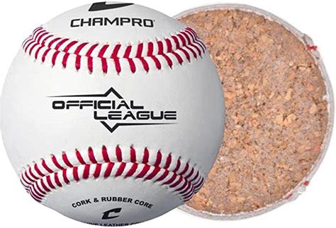 Champro Cbb 40 Leather Cover Baseballs And Sackpack 12 Balls And One