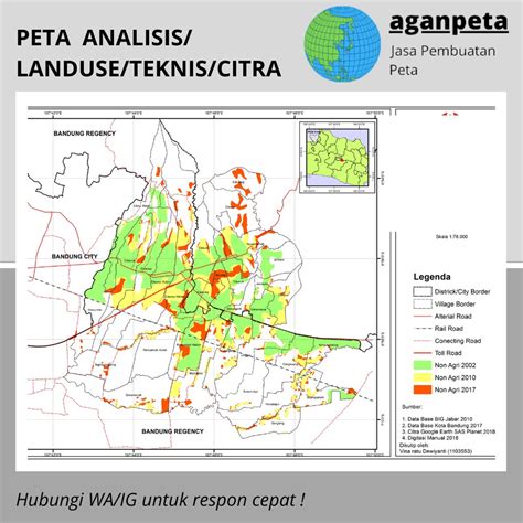 Jual Jasa Pembuatan Peta Analisis Sederhana Peta Landuseketinggian