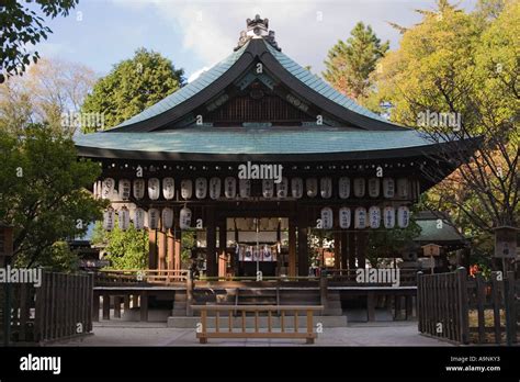 Shiramine jingu Shrine Kyoto Kansai Region Japan Stock Photo - Alamy