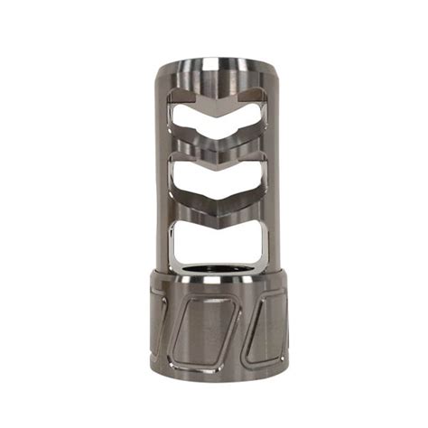 Spearhead Machine Titanium Self Timing Muzzle Brake 3 Port