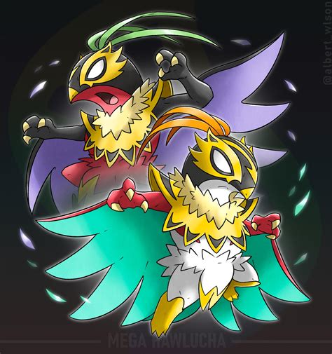 Mega Hawlucha By Albrt Wlson On Deviantart