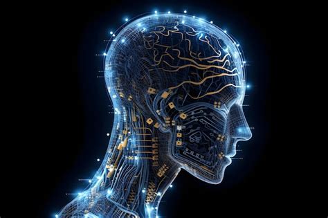 Premium Ai Image Human Brain Scan Generative Ai