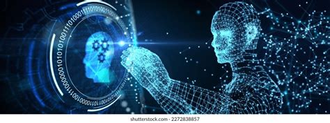 기계 학습 인공지능 Ai 개념 3d 스톡 일러스트 2272838857 Shutterstock