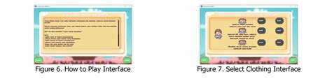main menu interface figure 5 select level interface download