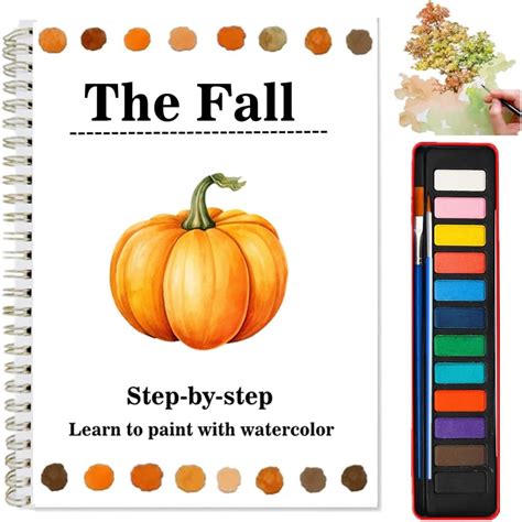 Watercolor Workbooks Coloring Book Easy Nature Scenes