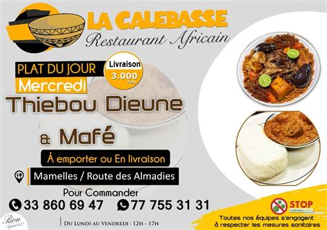 Restaurant La Calebasse Dakar