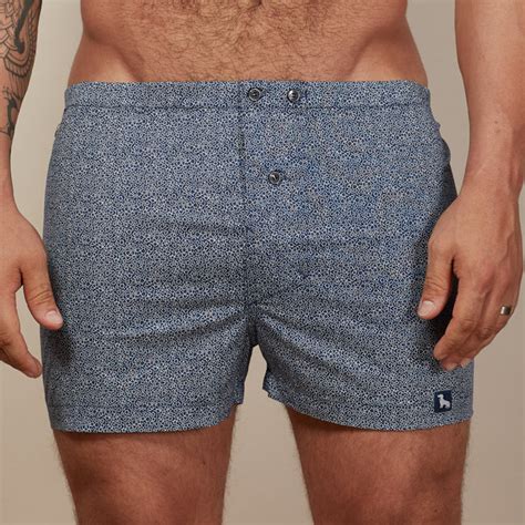 Boxer Shorts Slim Fit For Men Blade Blue