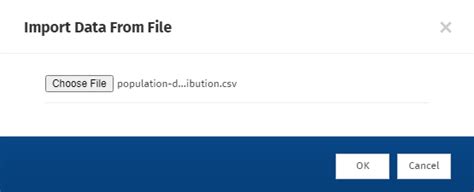 import data to generate a chart or graph smartdraw