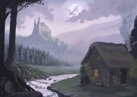 Gothic Art Scenery