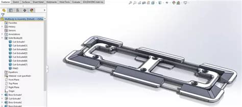 Create A Solidworks Assembly From A Multibody Part Goengineer
