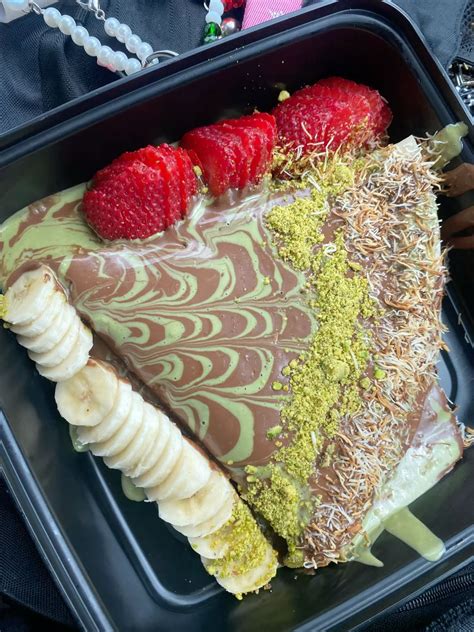 Dubai Chocolate Crepe Crepe Food Truck Ideas Dubai Chocolate Crepe