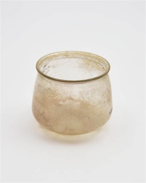 Glass Drinking Vessel Roman 151 300ad Science Museum Group Collection