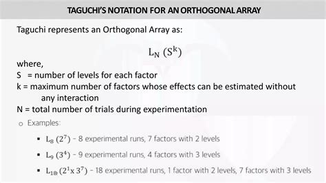 PPT ON TAGUCHI METHODS TECHNIQUES KAUSTUBH BABREKAR PPTX