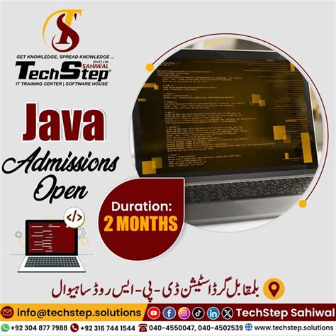 Techstep Sahiwal On Linkedin Techstepsahiwal Techstep Csharp Programing Java