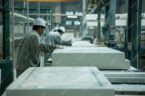 Calcium Silicate Board Production Line Premium Ai Generated Image
