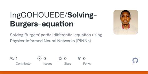 Github Inggohouedesolving Burgers Equation Solving Burgers Partial