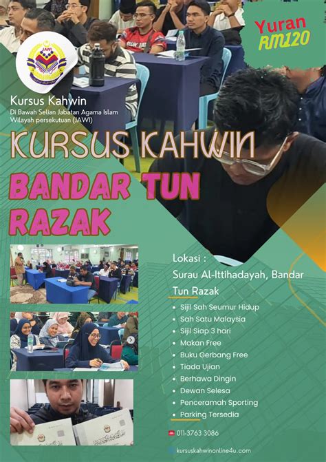 Pusat Kursus Perkahwinan Bandar Permaisuri Cheras Bandar Tun Razak