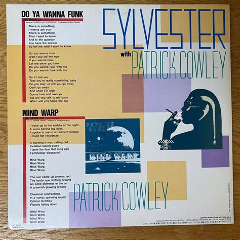 Yahoo オークション Sylvester With Patrick Cowley Do You Wanna