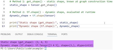 How To Use TensorFlow Get Shape Function