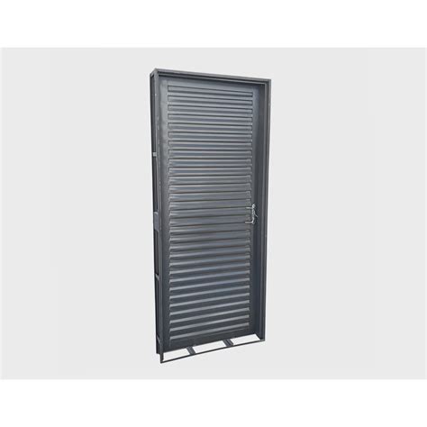 Porta Em Aço Laminada 70x210 Cm Cinza Em Promoção Ofertas Na Americanas