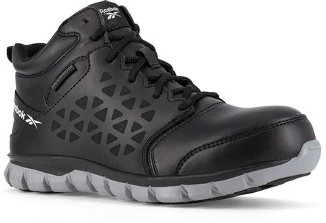 Reebok Work Mens Sublite Cushion Mid Waterproof Composite Toe Eh Work
