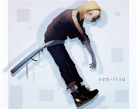 Agatsuma Zenitsu Kimetsu No Yaiba Drawn By Tsurumiya Kenga Tsurumasa Danbooru