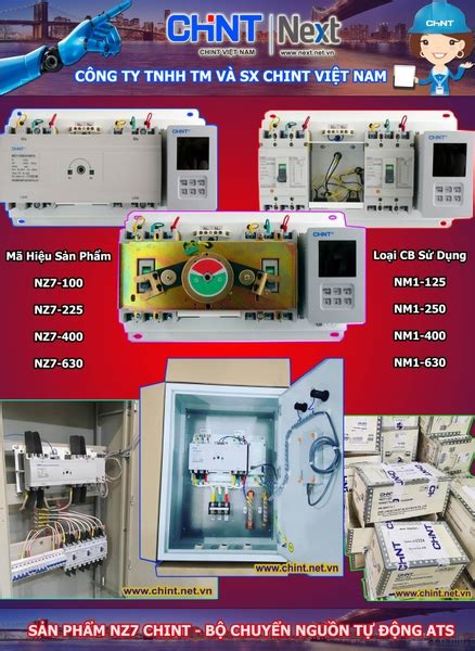 Chint Chint ViỆt Nam Phân Phối Ats Chint Bộ Chuyển Nguồn Tự Động