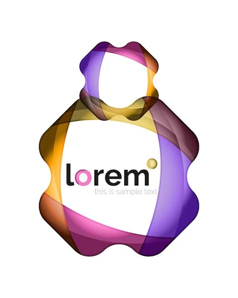 Premium Vector Logo Abstract Geometric Icon