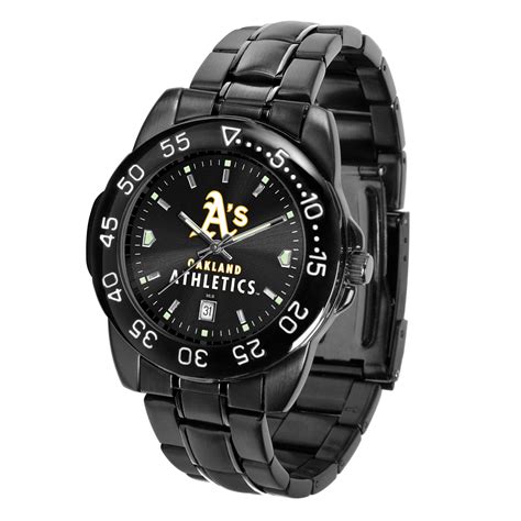 Oakland Athletics Mens Fantom Watch By Game Time Mlb Ftm Oak Pro