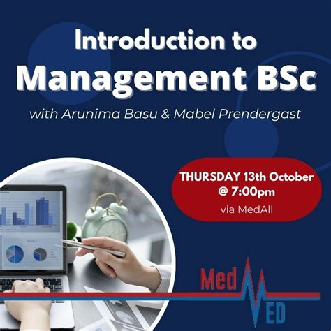 Introduction To Management Talk Event Listing Medall