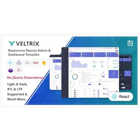 Jual Veltrix React Js Admin Dashboard Template Jakarta Selatan Prime Course Tokopedia