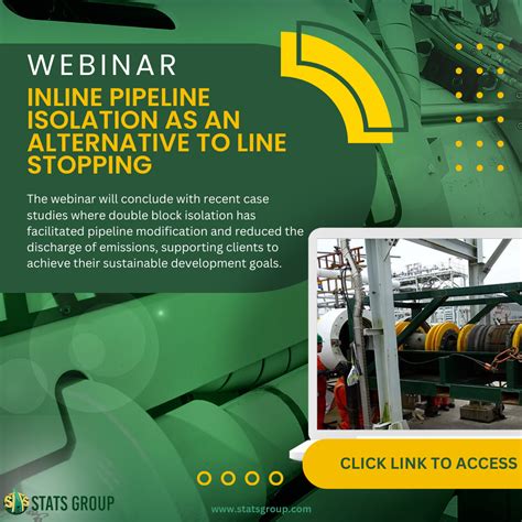 inline pipeline isolation as an alternative to line stopping
