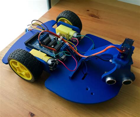 Obstacle Avoiding Robot Using Ultrasonic Sensor Robot Robotics Projects Arduino Robot