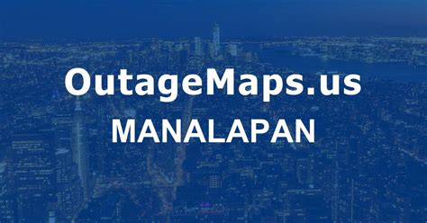 Manalapan Power Outages Map