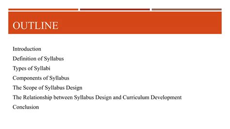 Syllabus Design Pptx
