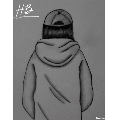 28 عکس از نقاشی سیاه قلم ساده و آسان برای هنردوستان