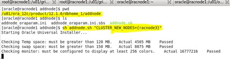 adding new node to 12c rac cluster
