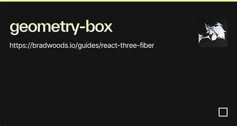 Geometry Box Codesandbox