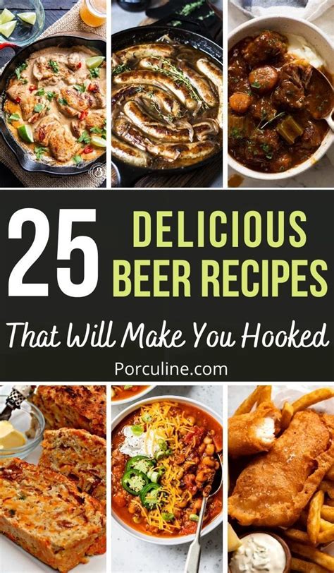 25 Delicious Ways To Consume Beer Recipes With Beer