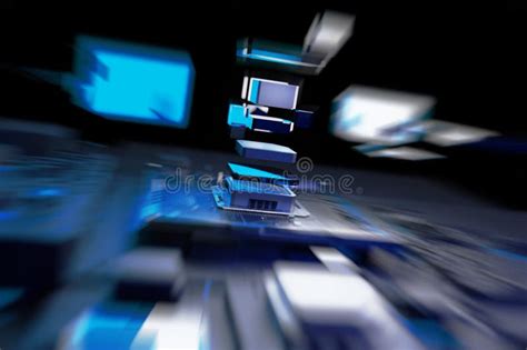 3d rendering cpu central computer processors cyber technology concept motherboard and digital