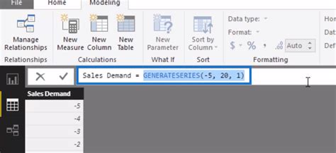 Power BI What If Parameter Feature Master Data Skills AI