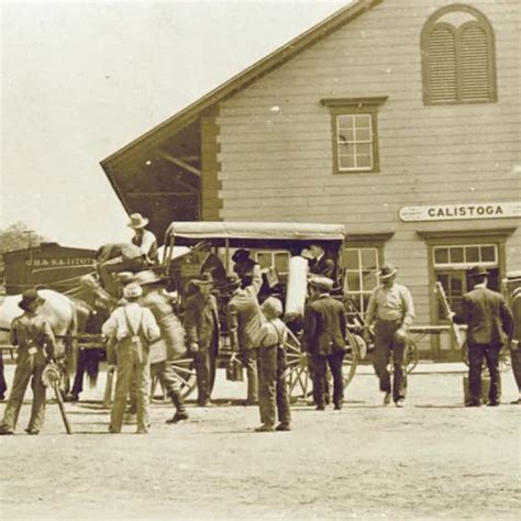 History Calistoga Depot