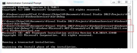 Installuninstall Windows Service Via Command Prompt Less Is More